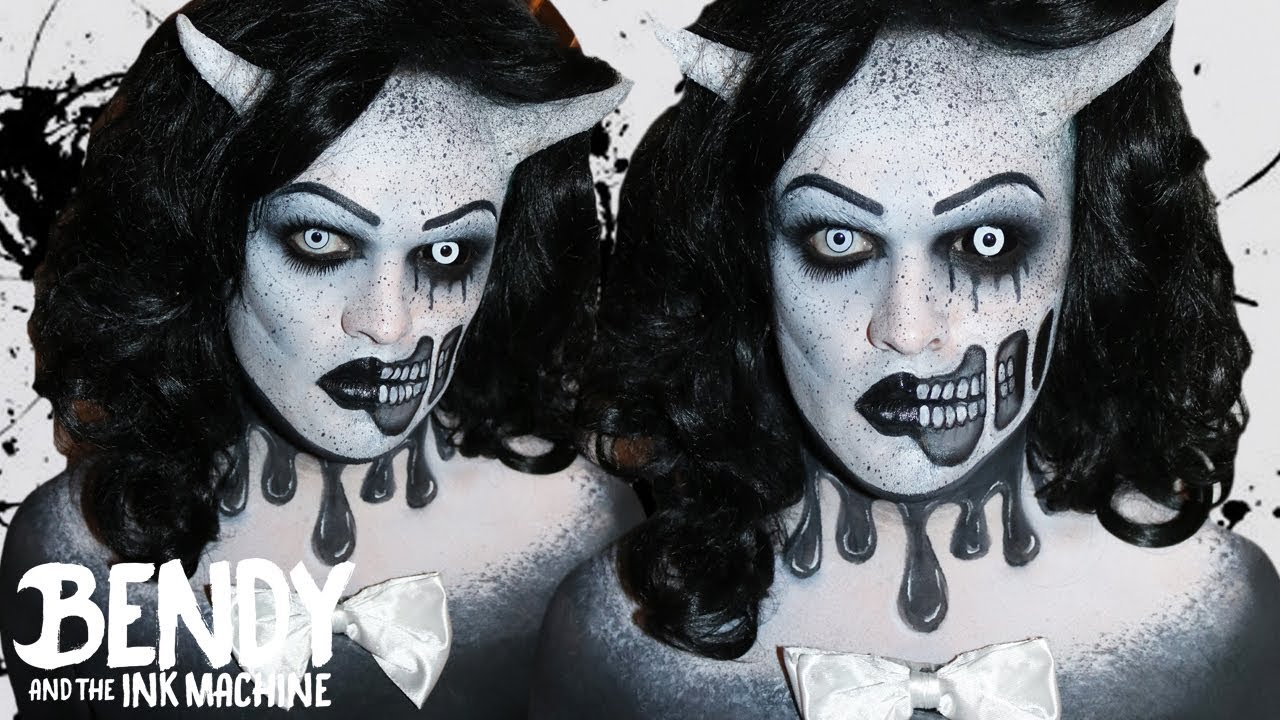 Alice Angel - Bendy and the Ink Machine Makeup Tutorial!