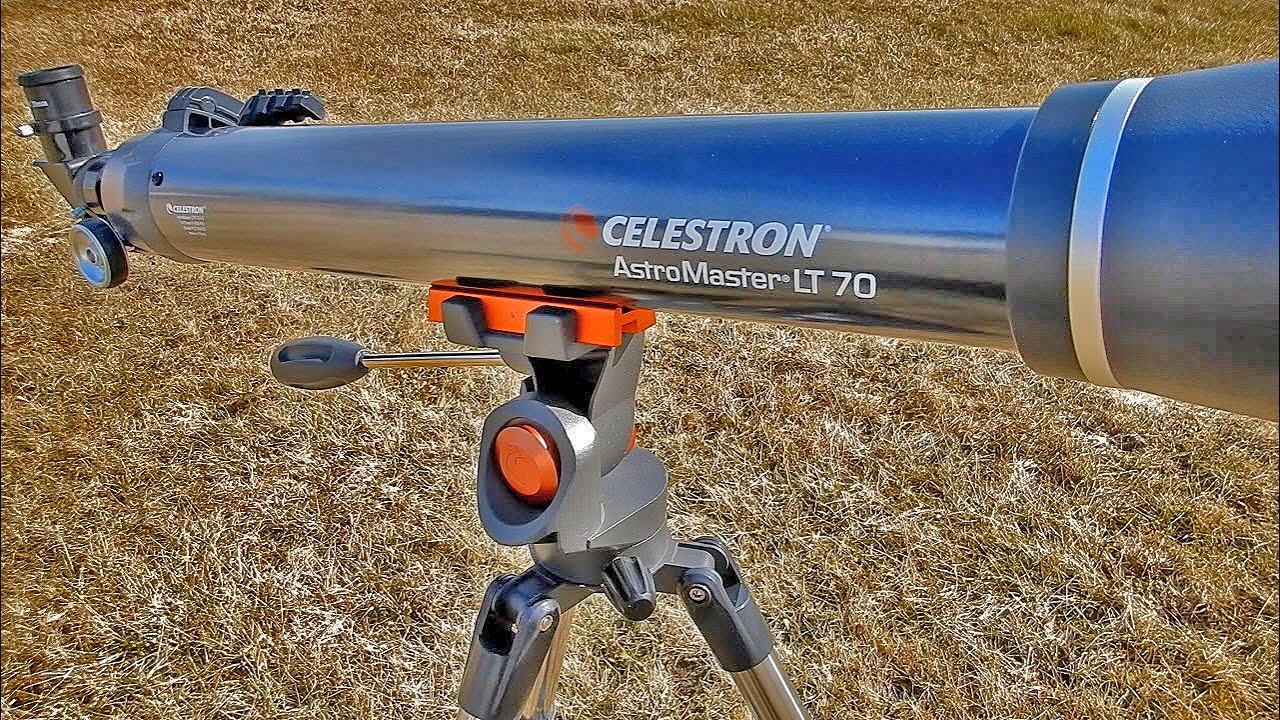 Celestron AstroMaster LT 70AZ Telescope - a closeup look and review