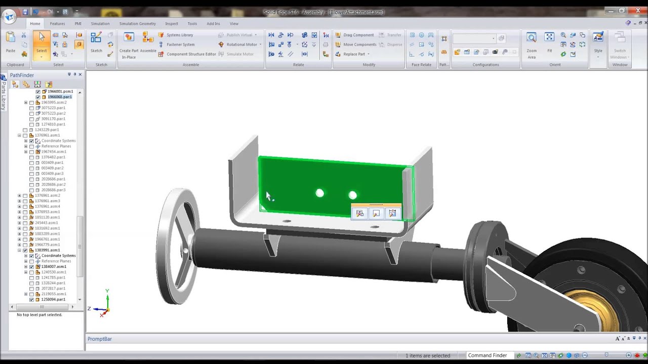 Solid Edge | In Depth Video Tips - Drafting and Assemblies