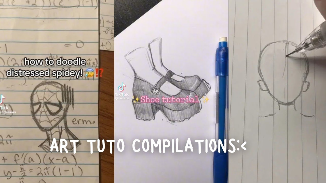 ART TUTORIALS COMPILATIONS (not mine)part 2✨️✨️