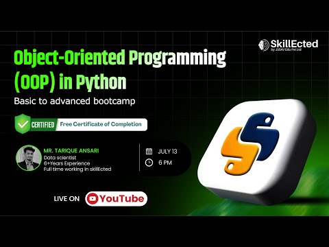 Object-Oriented Programming (OOP) in Python. Basic to advanced bootcamp