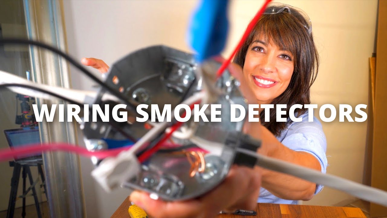 WIRING A SMOKE DETECTOR Safely For Beginners