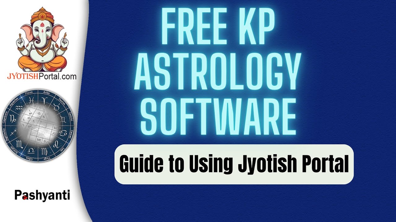 KP Astrology @ JyotishPortal.com - Step-by-Step Guide