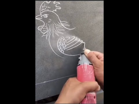 Sorrowful stone painting skills of men clap clap clap astonished astonished astonished 480p