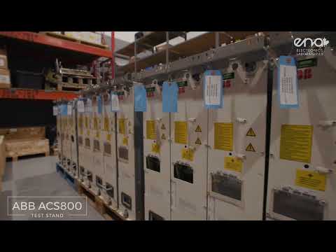 ABB ACS800 Test Stand - ENA Electronics