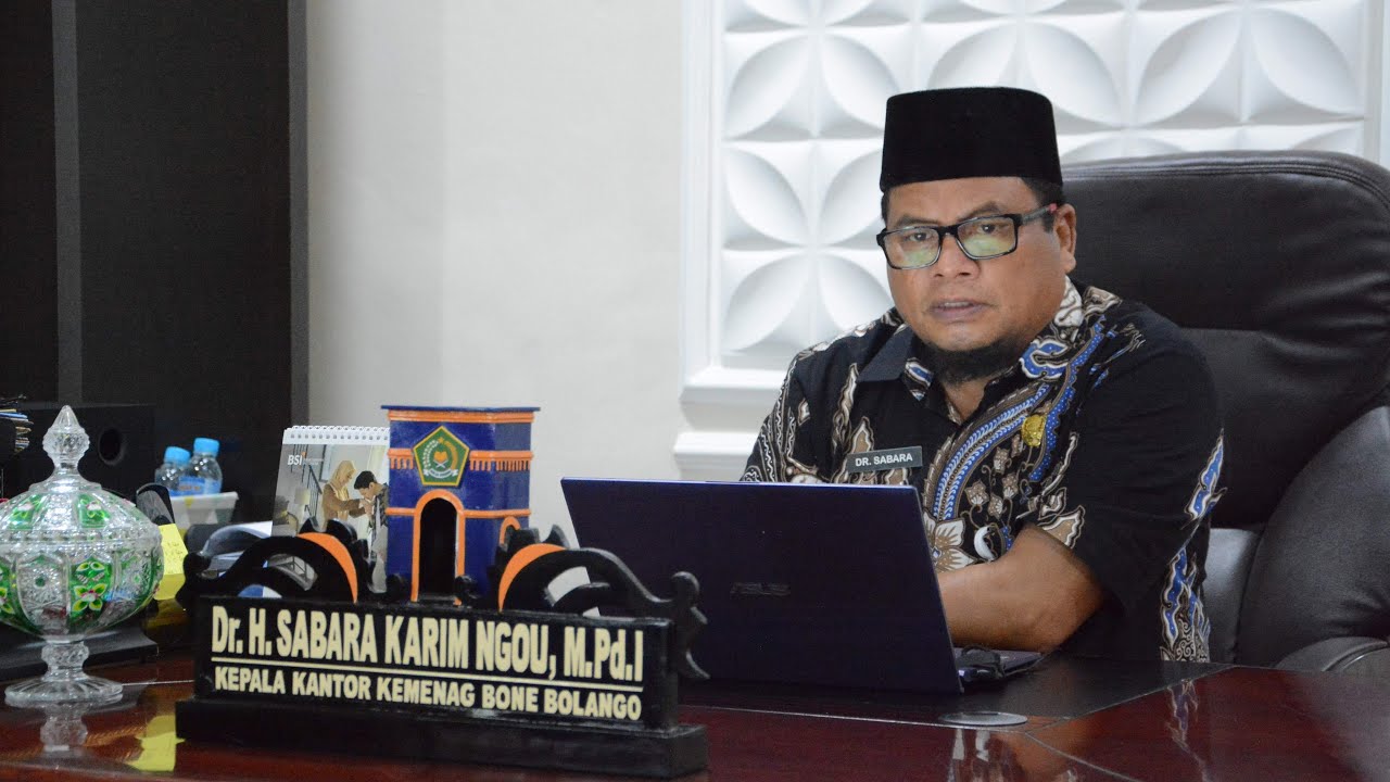 BIOGRAFI KEPALA KANTOR KEMENTERIAN AGAMA BONE BOLANGO PERIODE 2023-2025