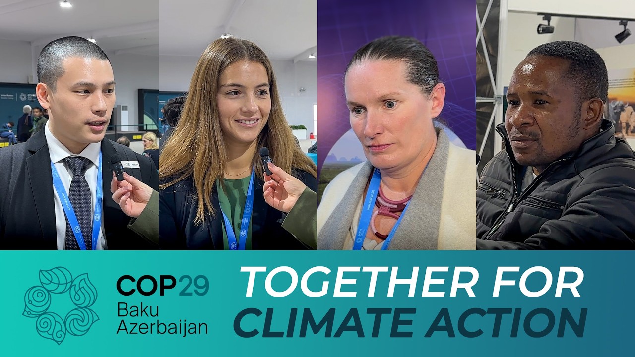 Together for climate action | COP29 UN Climate Conference in Baku, 2024