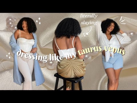 I tried to dress like my Venus in Taurus (an iconic lookbook)