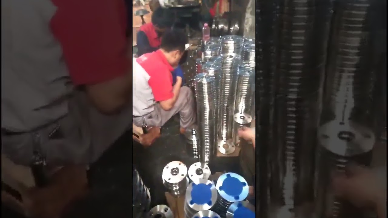 Stainless Steel ASTM A182 F316 F316L SO Flange Packaging Factory #flanges