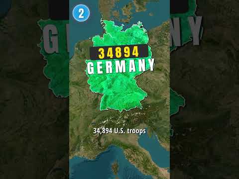 Top 3 Countries Hosting the Most U.S. Troops