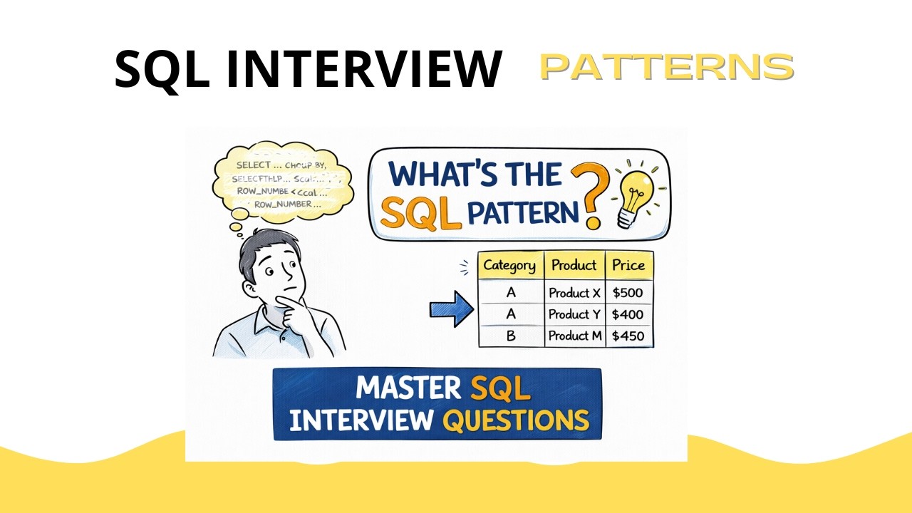 SQL Interview Prep: The Only 7 Patterns You Need