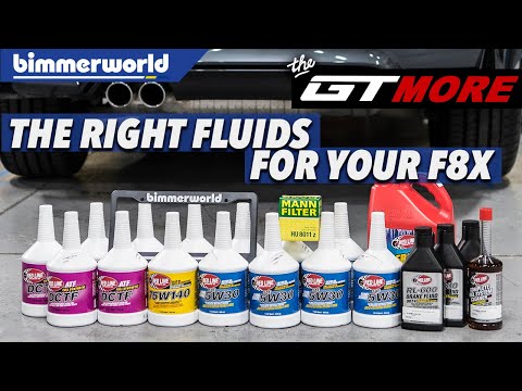 BimmerWorld's GTMore - The Right Fluids for your F8x BMW = Red Line Oil