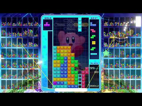 Steam Community :: Video :: Tetris 99 ST Stacking with Kirby Theme