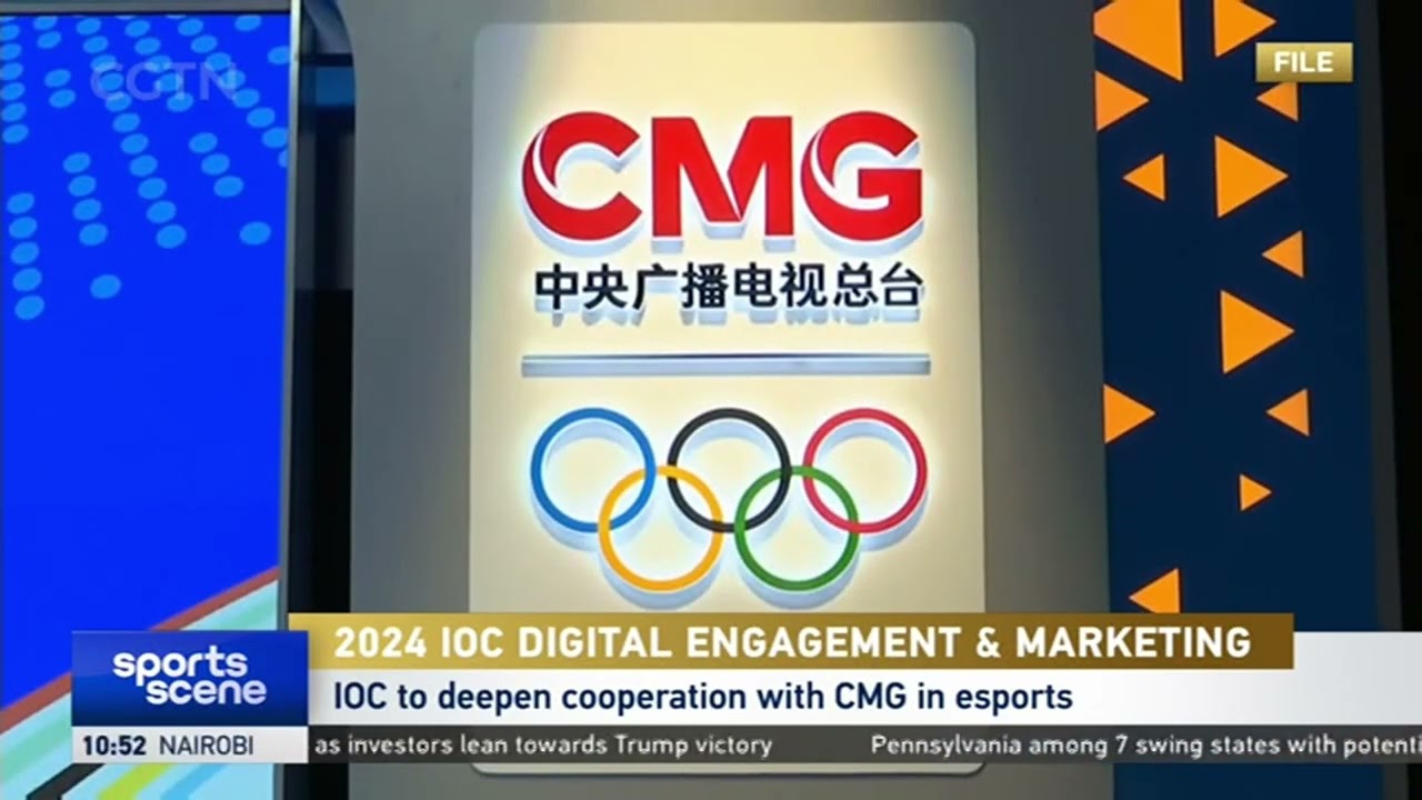 2024 IOC Digital Engagement & Marketing | IOC to deepen cooperation with CMG in esports.