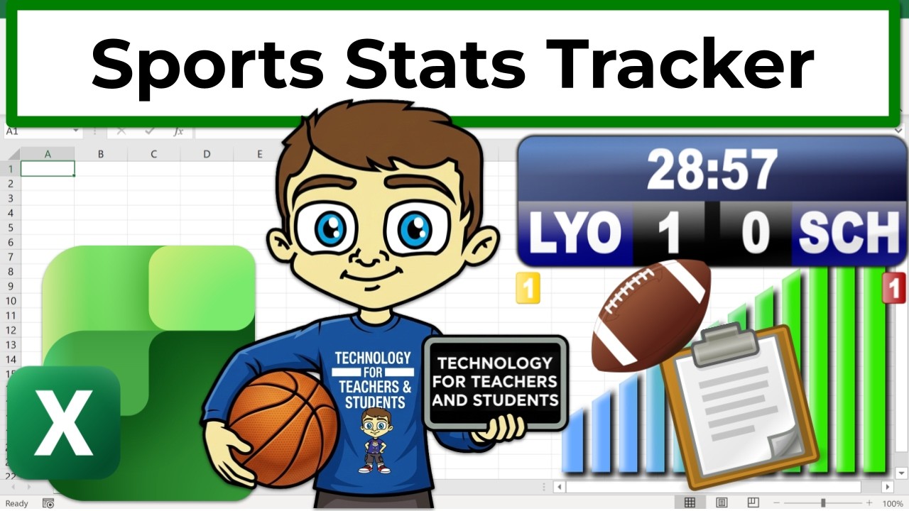 How To Make Your Own Sports Stats Tracker in Excel! (Great Project for Students)