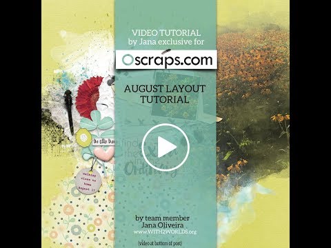 Digital Scrapbooking Tutorial from start to finish