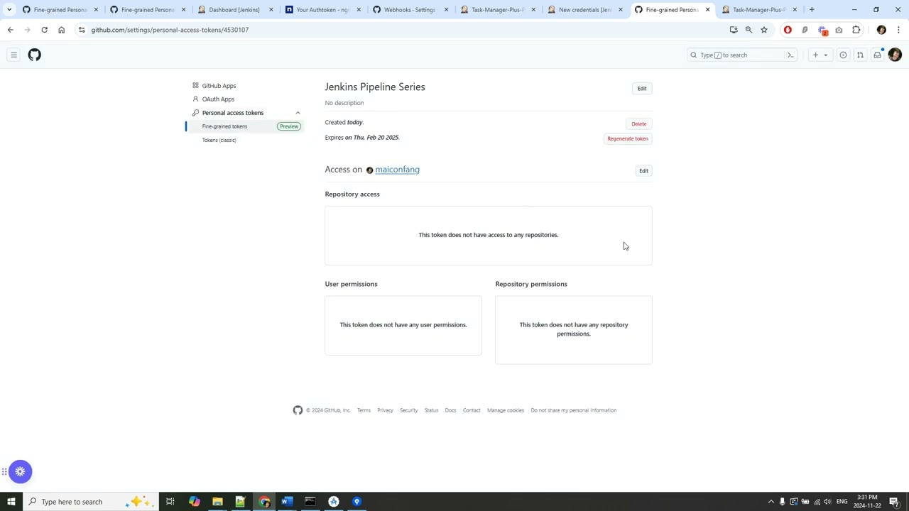 04   How to Add and Use a GitHub PAT Credential in a Jenkinsfile Part 4   Jenkins Pipeline Series