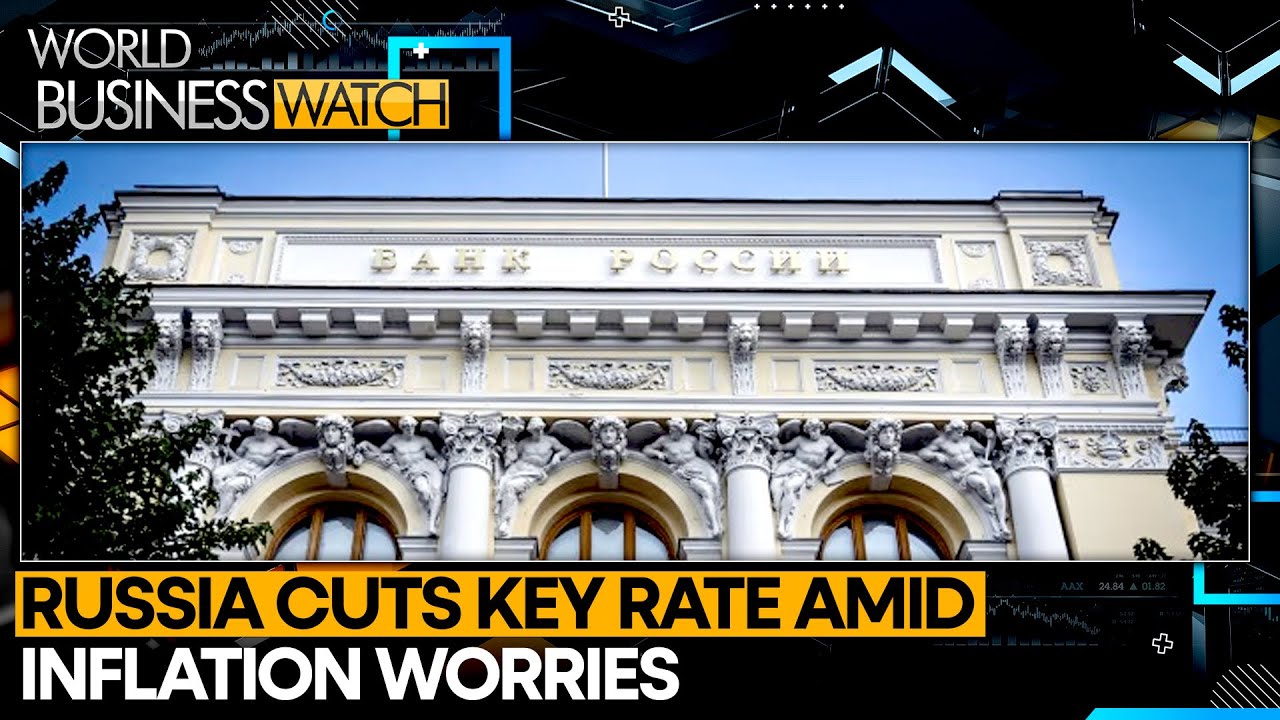 Russia Cuts Key Rate to 16.5% Amid Inflation Concerns | WORLD BUSINESS WATCH | WION