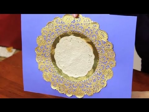 How to Glue Doilies : Fun & Simple Crafts