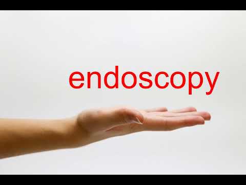 How to Pronounce endoscopy - American English