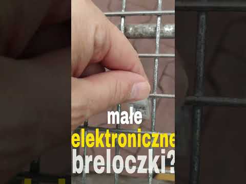 Do czego służą elektroniczne breloczki przymocowane do wózków w Biedronce? #biedronka
