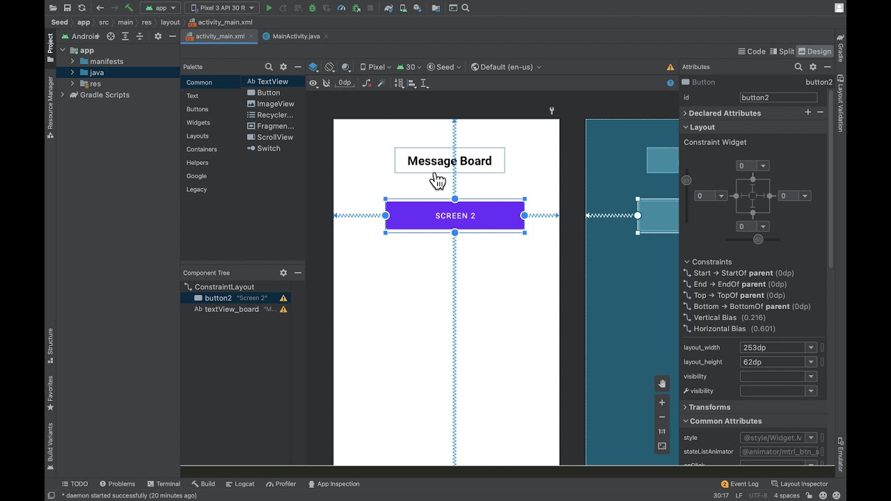 Learn Android - Phase 2: Basic button clicks