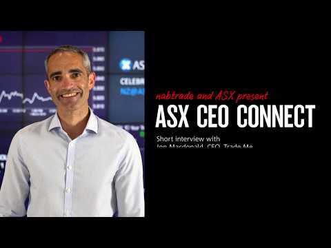 Trade Me - CEO, Jon Macdonald