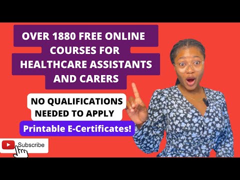 HOW TO GET HEALTH CARE ASSISTANT NVQ FREE ONLINE COURSES FOR UK CARER JOBS