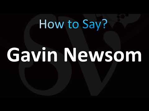 How to Pronounce Gavin Newsom (Correctly!)