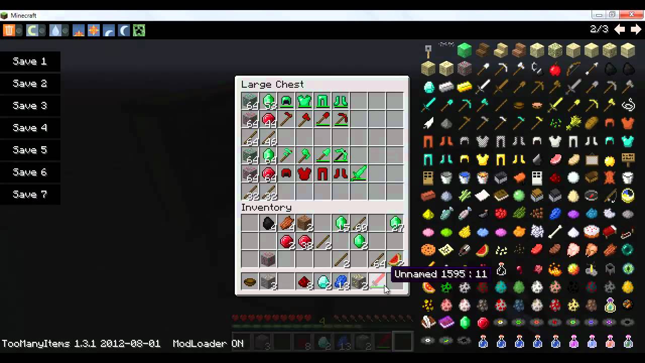 Mod review Ruby and emerald tools,weapons and armour mod