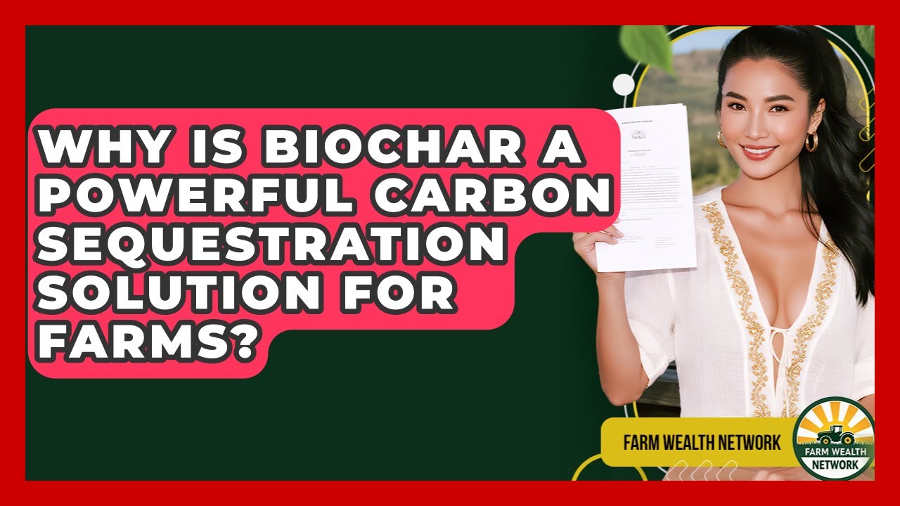 Why Is Biochar A Powerful Carbon Sequestration Solution For Farms? - Farm Wealth Network