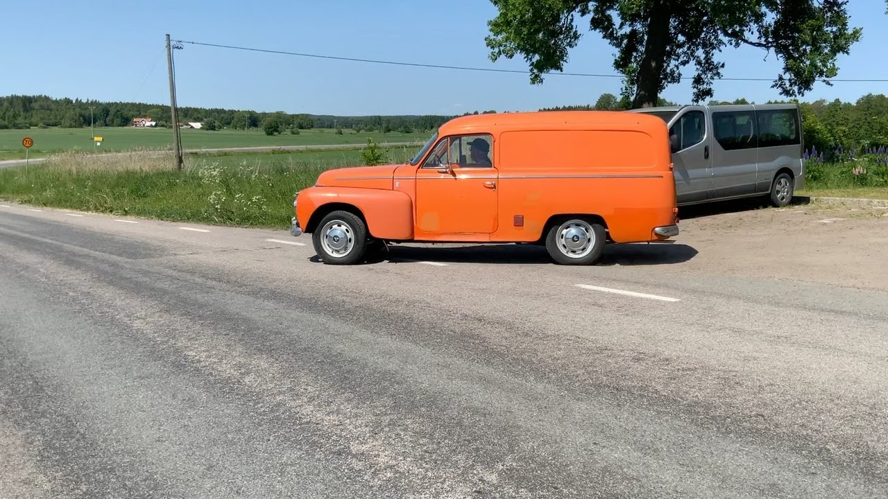Veteranbil Volvo Duett P210 Televerket, Degerfors, Klaravik