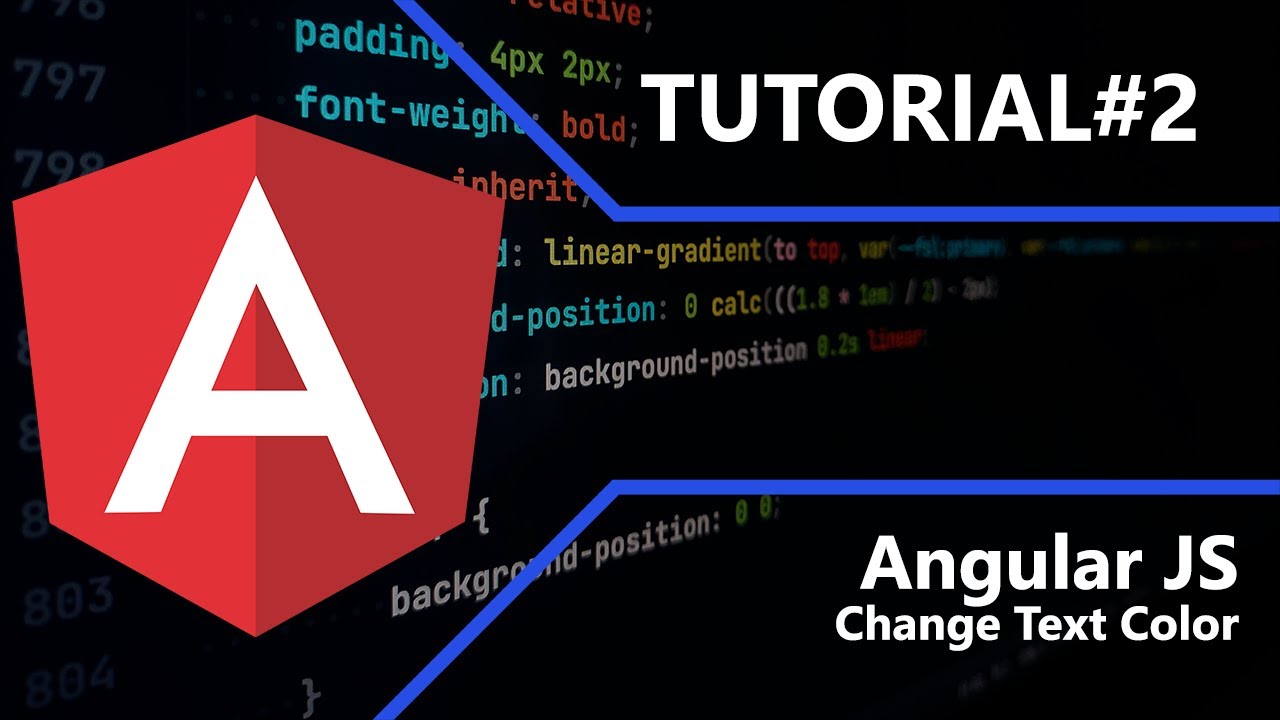 Angular JS | Change Text Color | Tutorial #2
