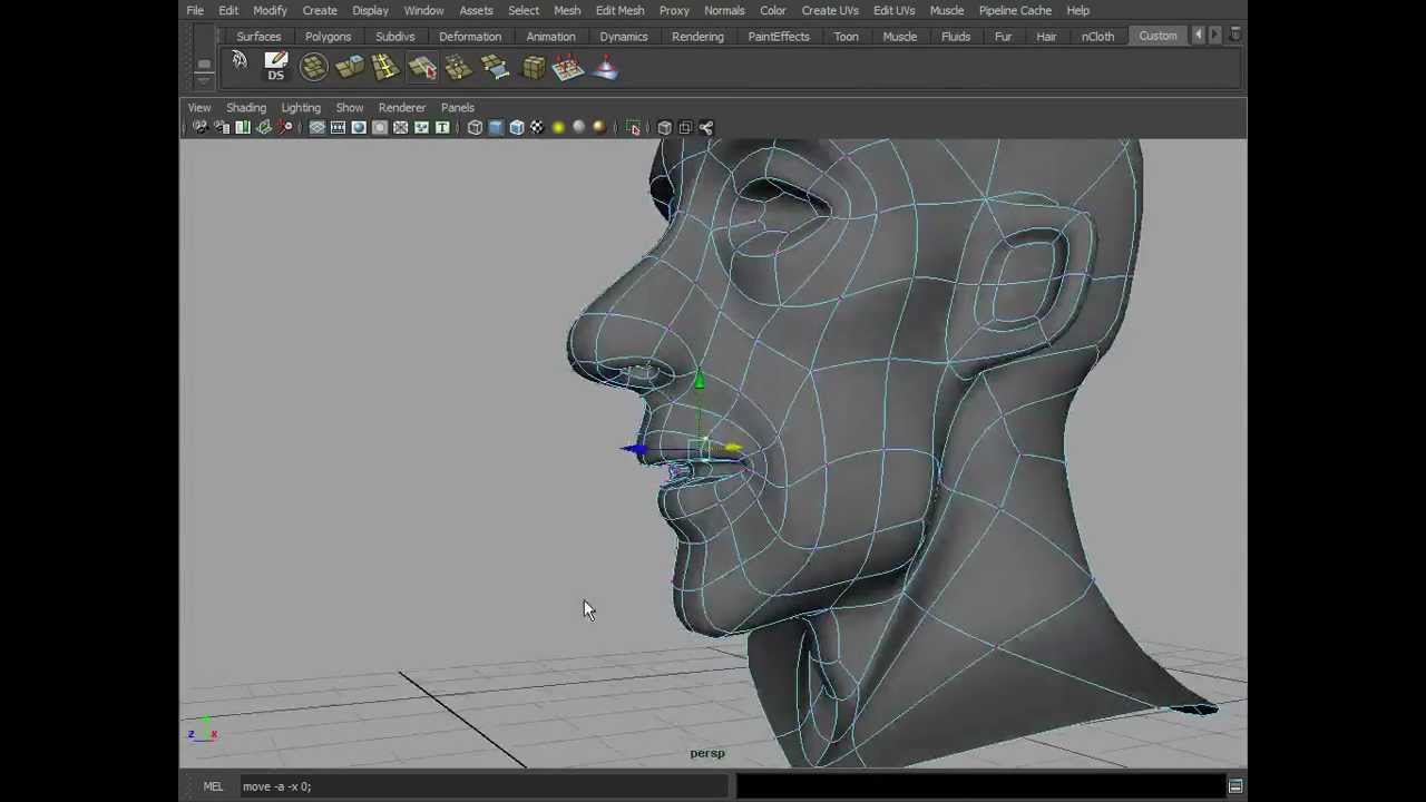 modeling Basic Head (part 3)