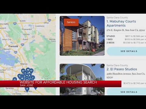 Website for affordable housing search