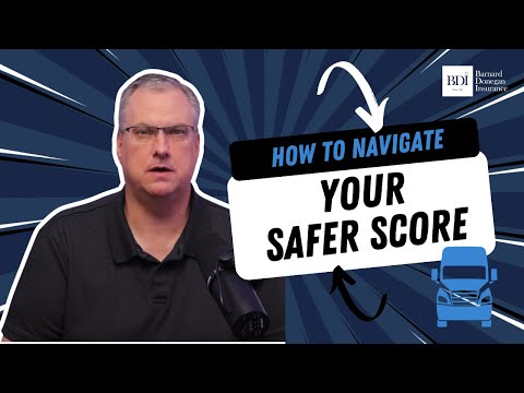 How to Navigate the 7 Areas of Your SAFER Score – Trucking Compliance with David Kelly