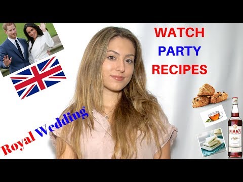 Royal Wedding Watch Party Recipes – Caylin Jimenez