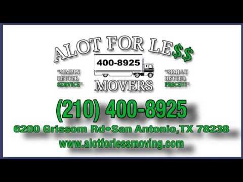 Alot For Less Moving San Antonio TX Movers