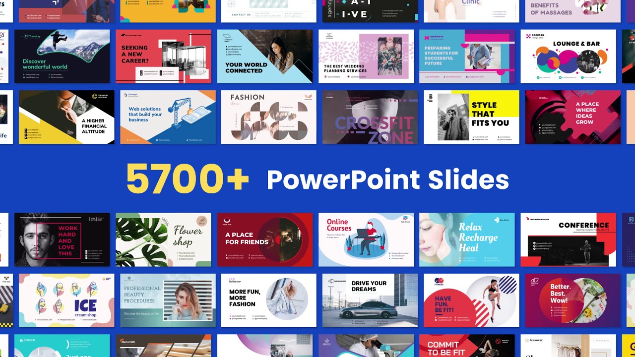 Professional PowerPoint Presentations That Cover All Your Needs