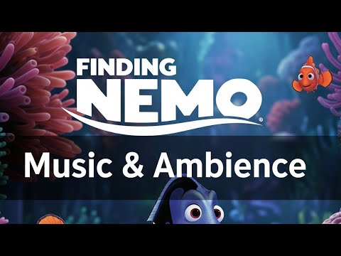 Finding Nemo Music & Ambience | Coral Reef Underwater Sounds for Sleep ...