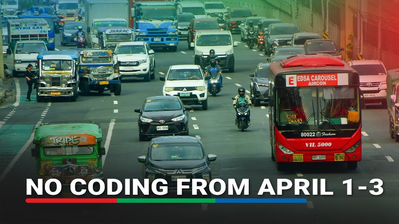 ICYMI: MMDA suspends coding on April 1-3 | ABS-CBN News