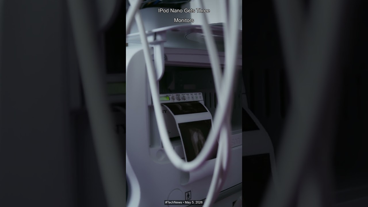IPod Nano Gets Three Monitors - Hackaday