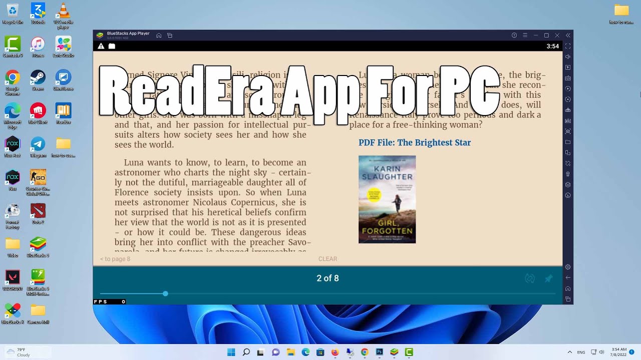 How To Use The ReadEra App For PC (Windows 11/10) | Read ePub/PDF on Windows 11
