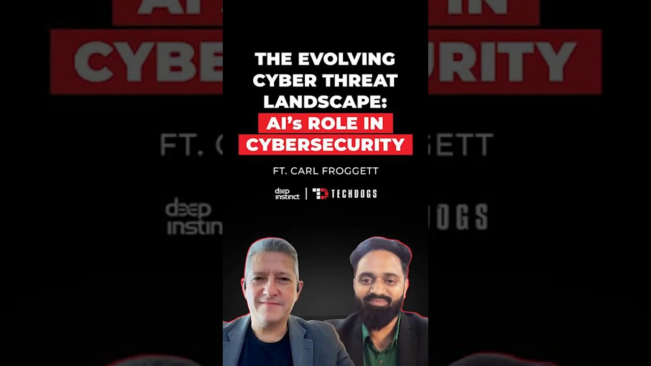 Carl Froggett, CIO At Deep Instinct On Cybersecurity In The AI Era