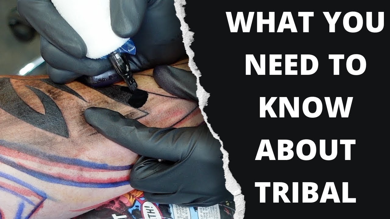 How To TATTOO TRIBAL !