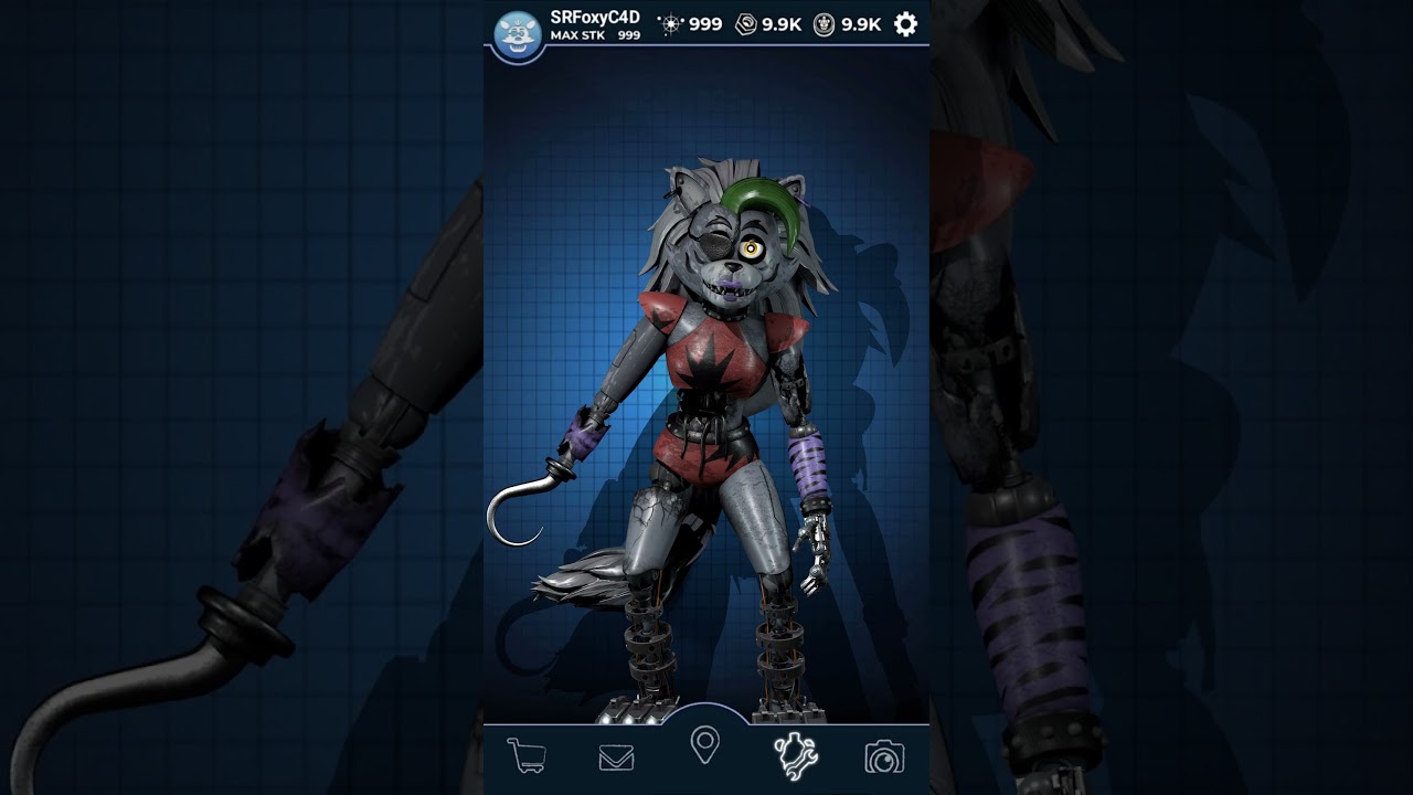 Withered Roxanne Wolf - FNAF AR Workshop Animation