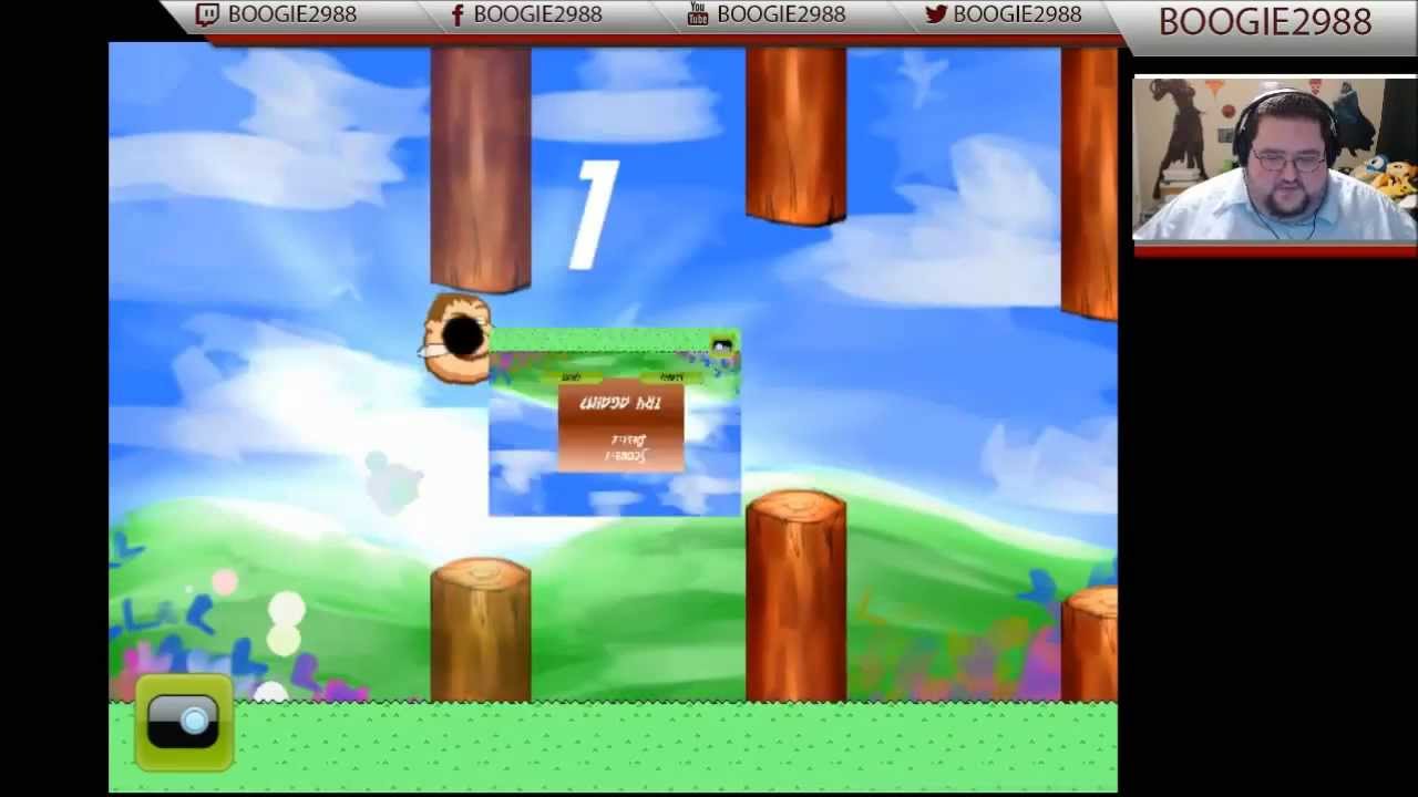 Francis plays FLABBY BIRD (Flappy Bird parody)