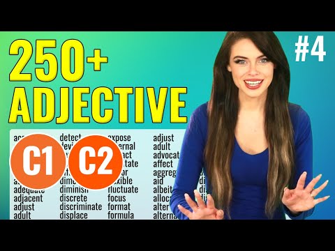 227 Adjectives Every ADVANCED Learner Needs to Know! π¬π§πΊπΈ (Part 4)