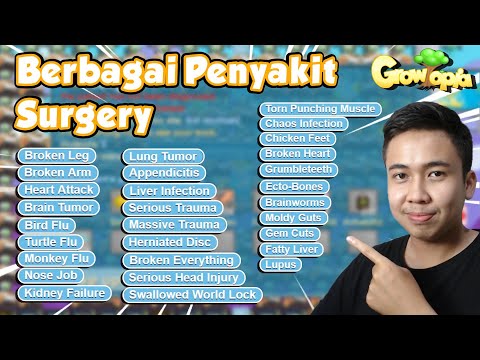 Cara Sembuhin Segala Penyakit Surgery Di Growtopia | Growtopia Indonesia
