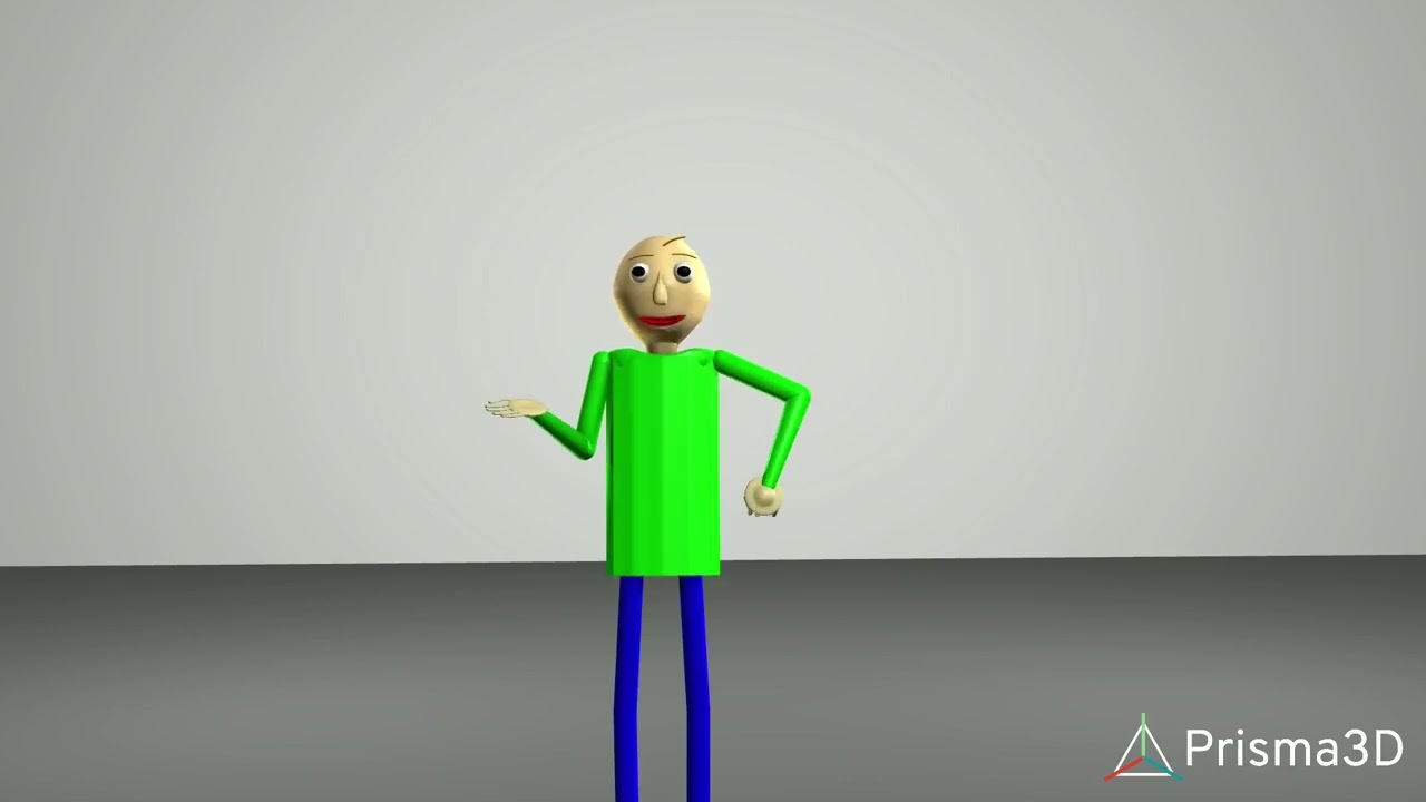 A.G baldi v8 test (Prisma 3D Baldi Test Again 2)